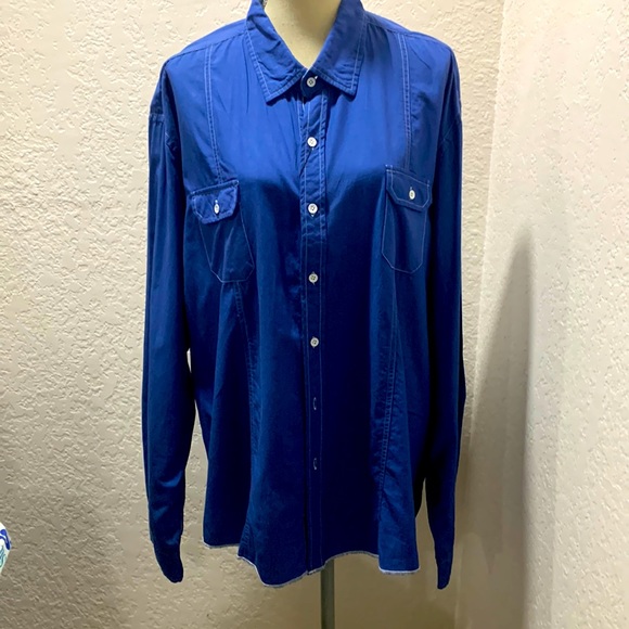 Arnold Zimberg | Shirts | Arnold Zimberg Top Stitch Long Sleeves Shirt ...